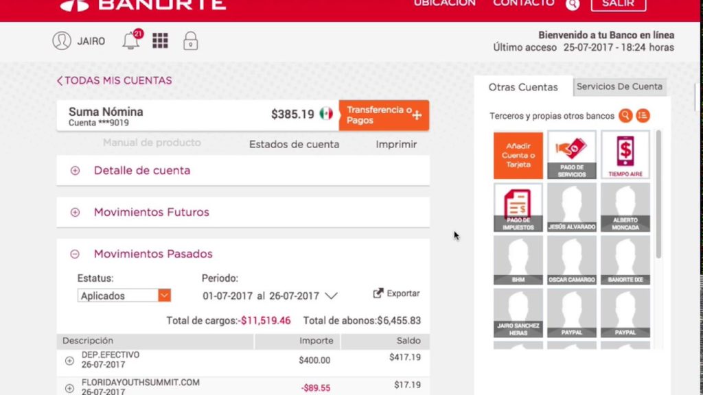 Estado de cuenta Banorte • Consulta online » AKI Pago